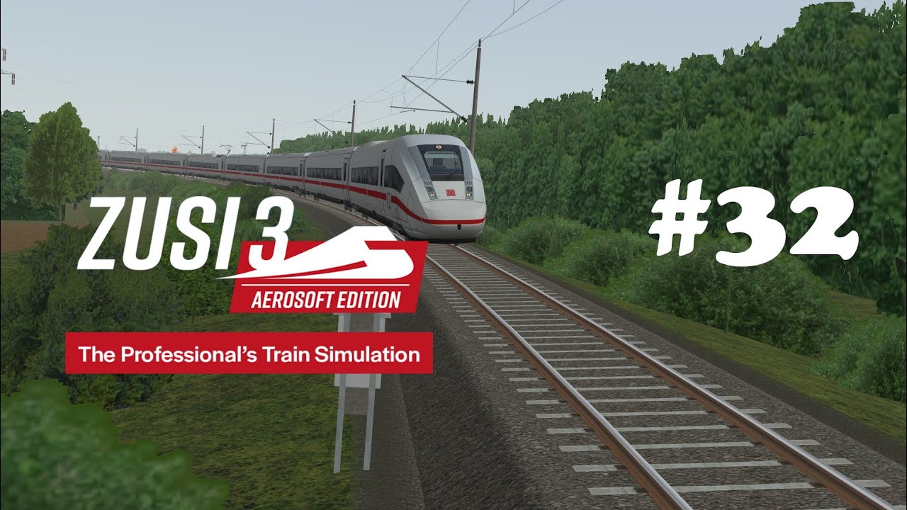Zusi 3 Führerstandsmitfahrt #32 ICE 1088 - BR 412(ICE 4) - Frankfurt ...