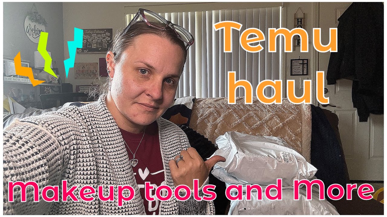 Temu Haul Surprises 💄💋Makeup Tools and More Unboxed - YouTube