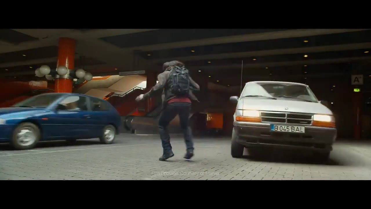 Captain America: Civil war black panther chase bucky barnes scene HD ...