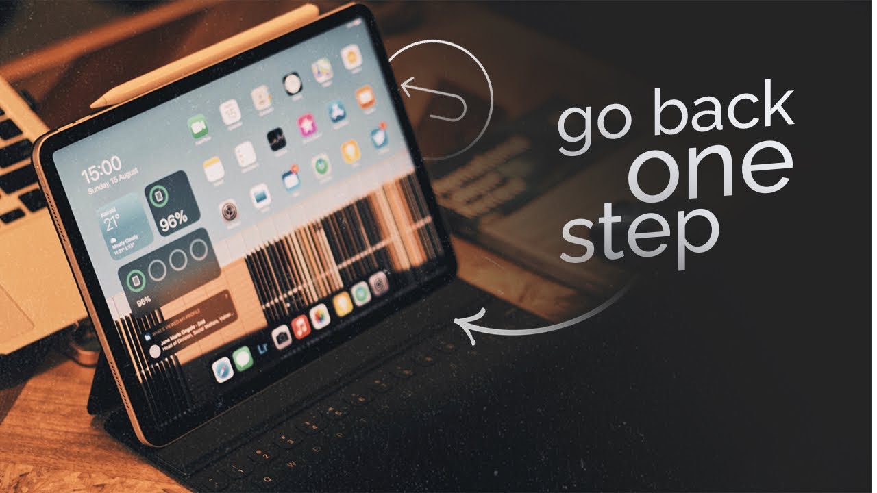 How to Go Back One Step on iPad (tutorial) - YouTube