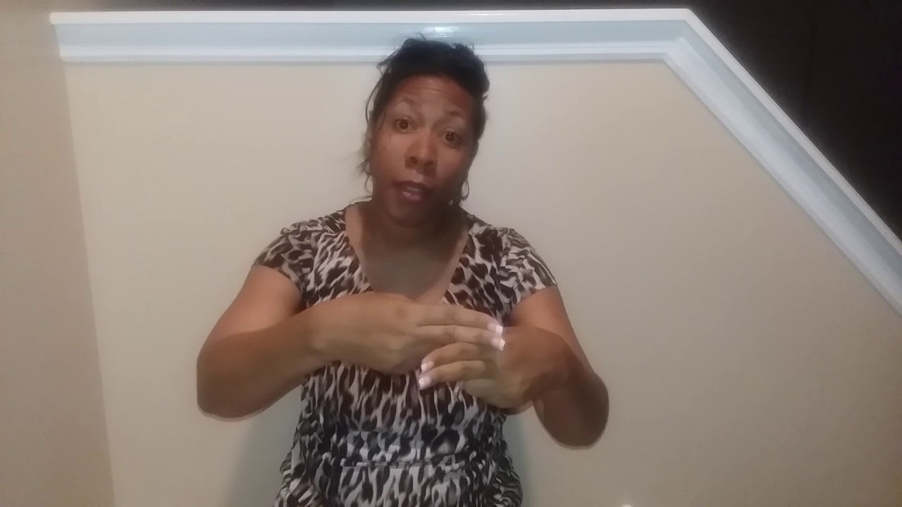 ASL week 1 vocabulary - YouTube
