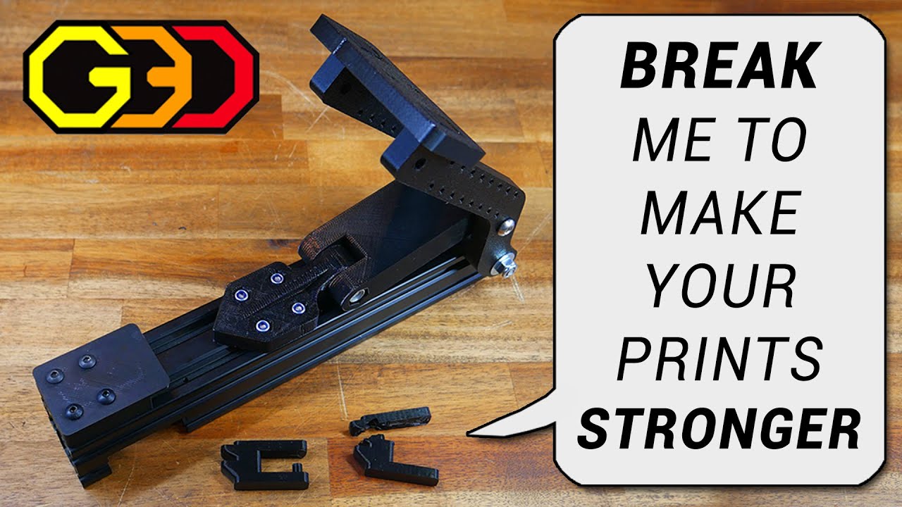 Tuning the strength of your 3D prints properly - Golem3D Power Test ...