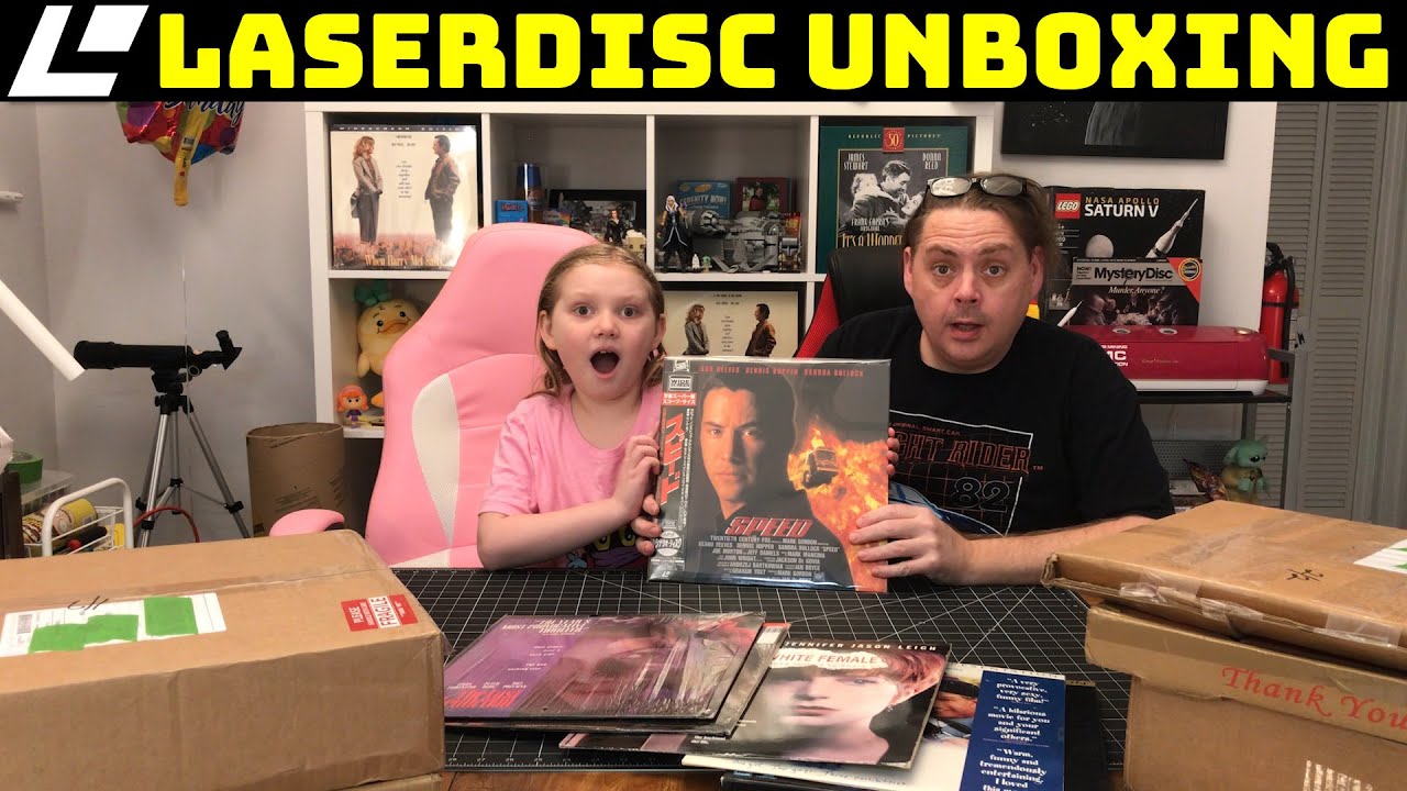 Laserdisc Unboxing - YouTube