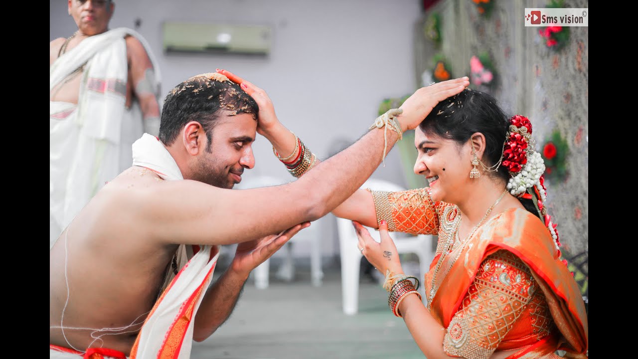2 States Andhra Brahmin Wedding Video of Uday with Sindhuri - YouTube