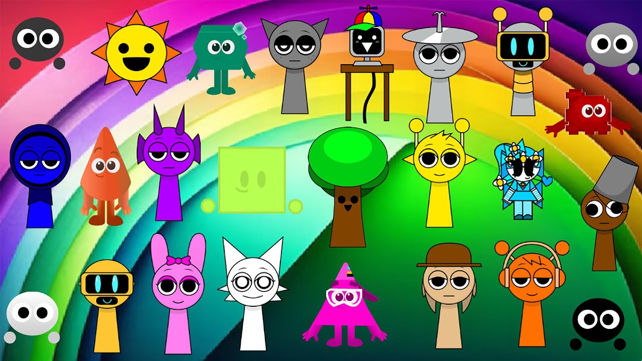 The Ultimate A Experience! Sprunki Band: My friends jolly Band (Full ...