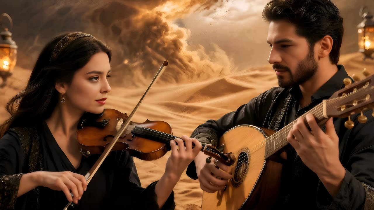 Whispers in the Sand 🏜️🎻 | Ethereal Middle Eastern Violin Fusion - YouTube