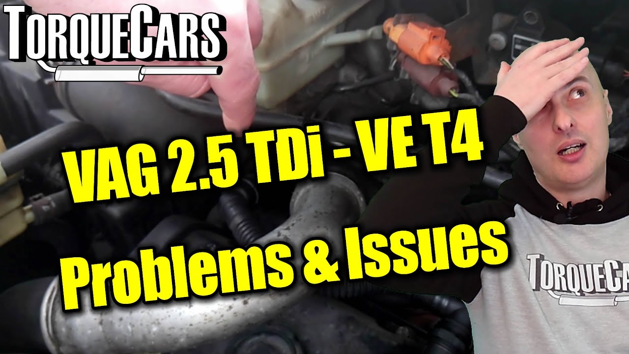 VW 2.5 TDI Common Problems VW T4 (Pre PD) VE Engine - YouTube