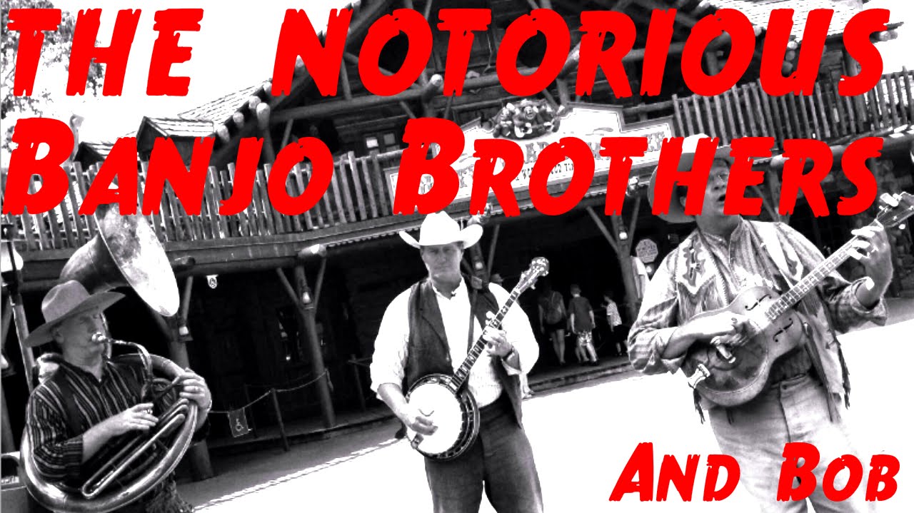 The Notorious Banjo Brothers And Bob Play at The Magic Kingdom - YouTube