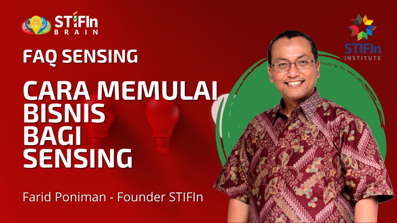 Cara memulai Bisnis Bagi Sensing - YouTube