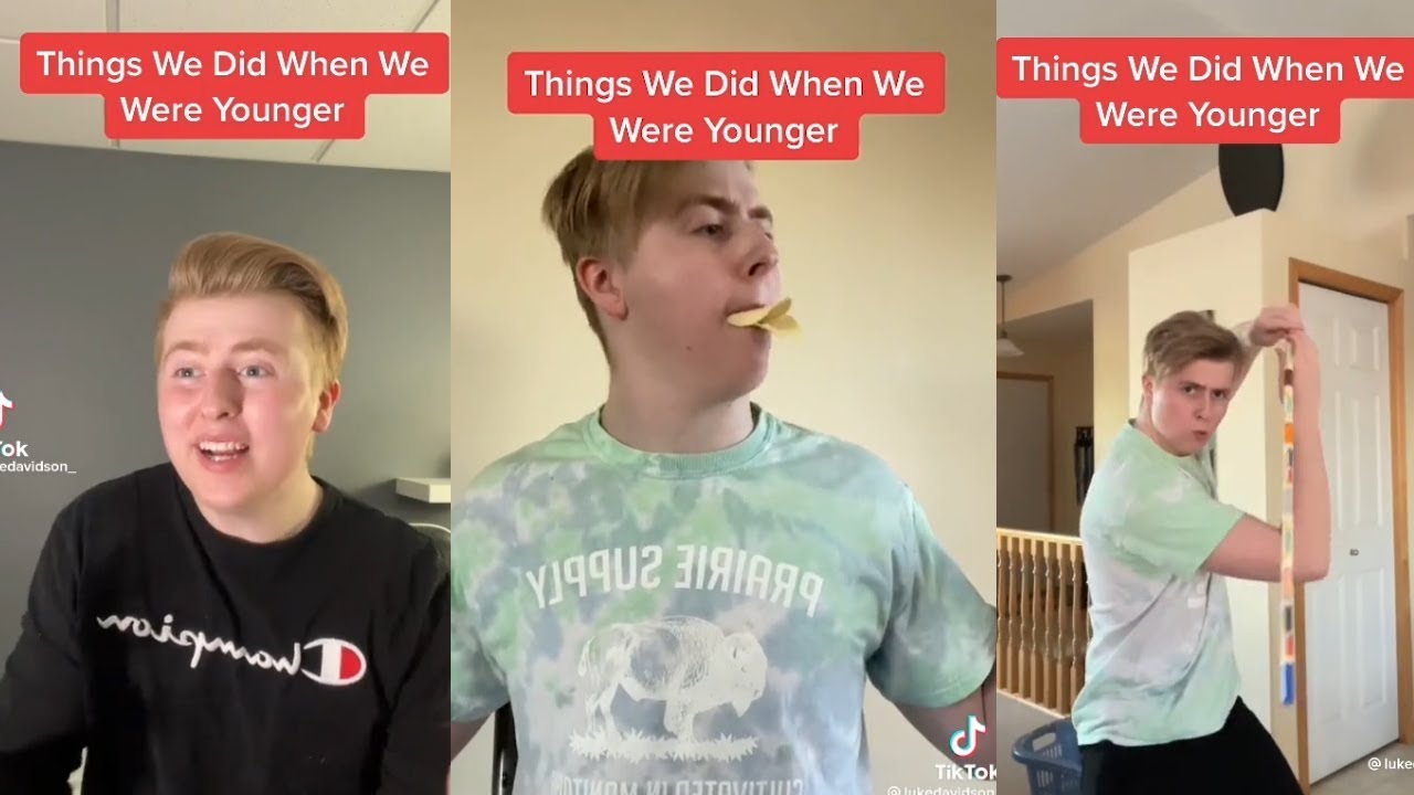 Luke Davidson - things we did when we were younger - tiktok 2022 - YouTube