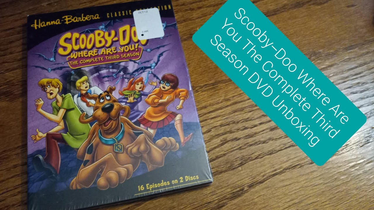 Scooby-Doo Where Are You The Complete Third Season DVD Unboxing - YouTube