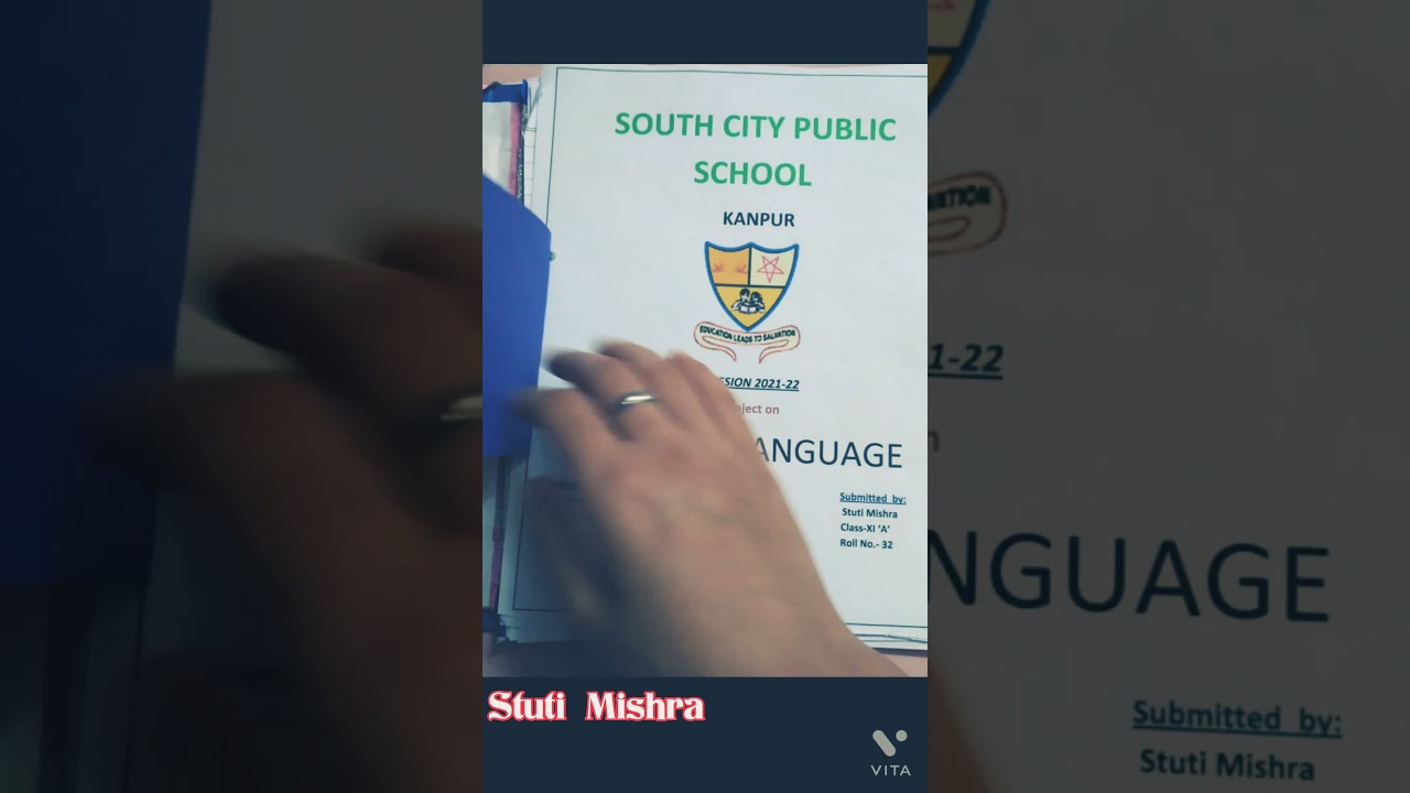 English Literature Project Part 1 | ISC|Class 11th | - YouTube