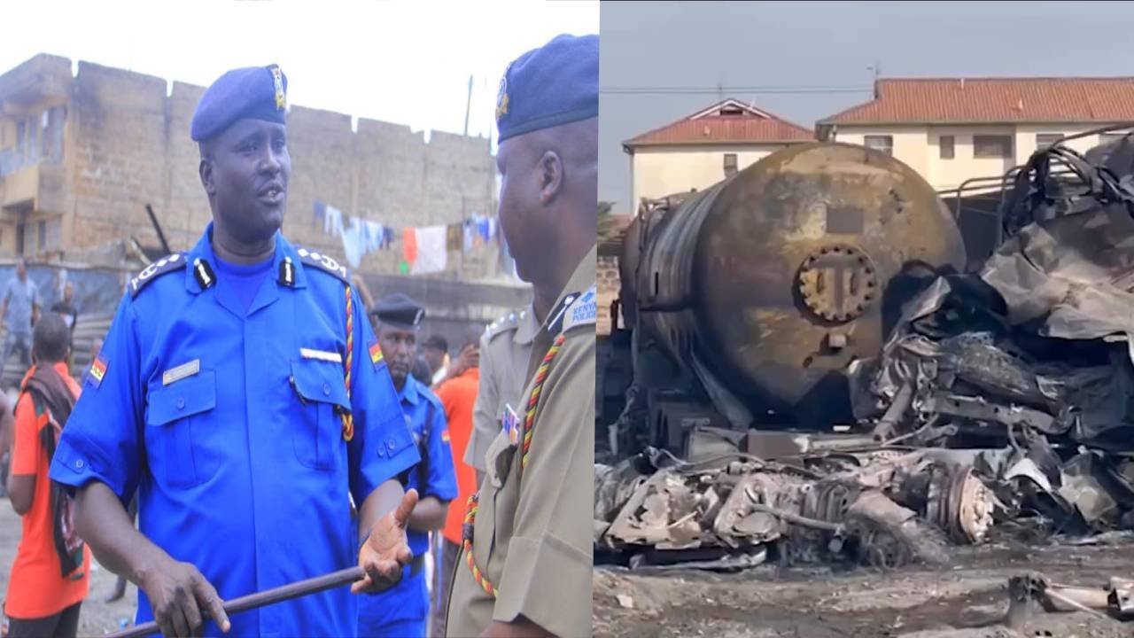 BREAKING NEWS:FINALLY NAIROBI POLICE COMMANDER VISITS EMBAKASI FIRE ...