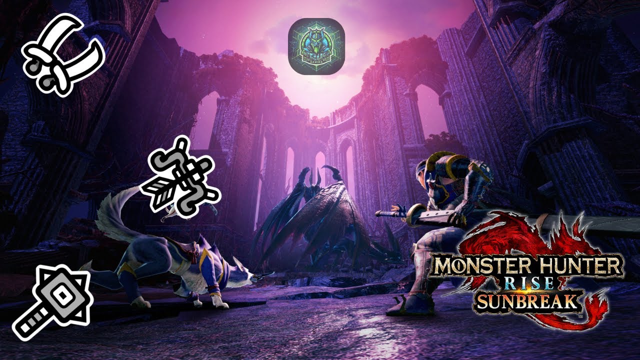 Monster Hunter Rise Tetranadon ( Duel Blades ) Kulu-Ya_Ku ( Hammer ...