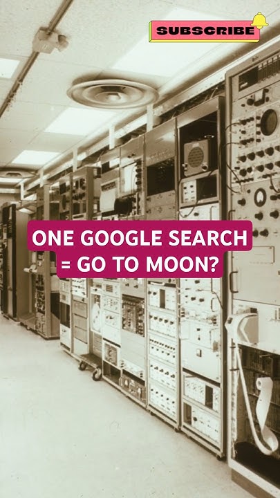 Google Search vs Apollo 11 Computer: You Won’t Believe the Difference ...