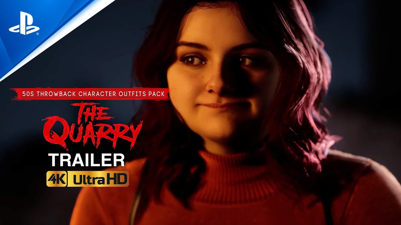 THE QUARRY - Halloween Red Band 50s Outfits DLC Trailer 4K 60ᶠᵖˢ - YouTube