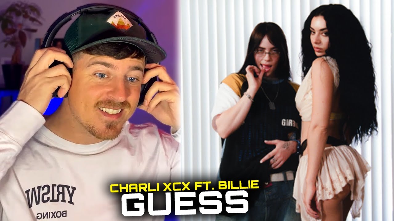 Reacting to Charli xcx - Guess ft Billie Eilish (official video) - YouTube