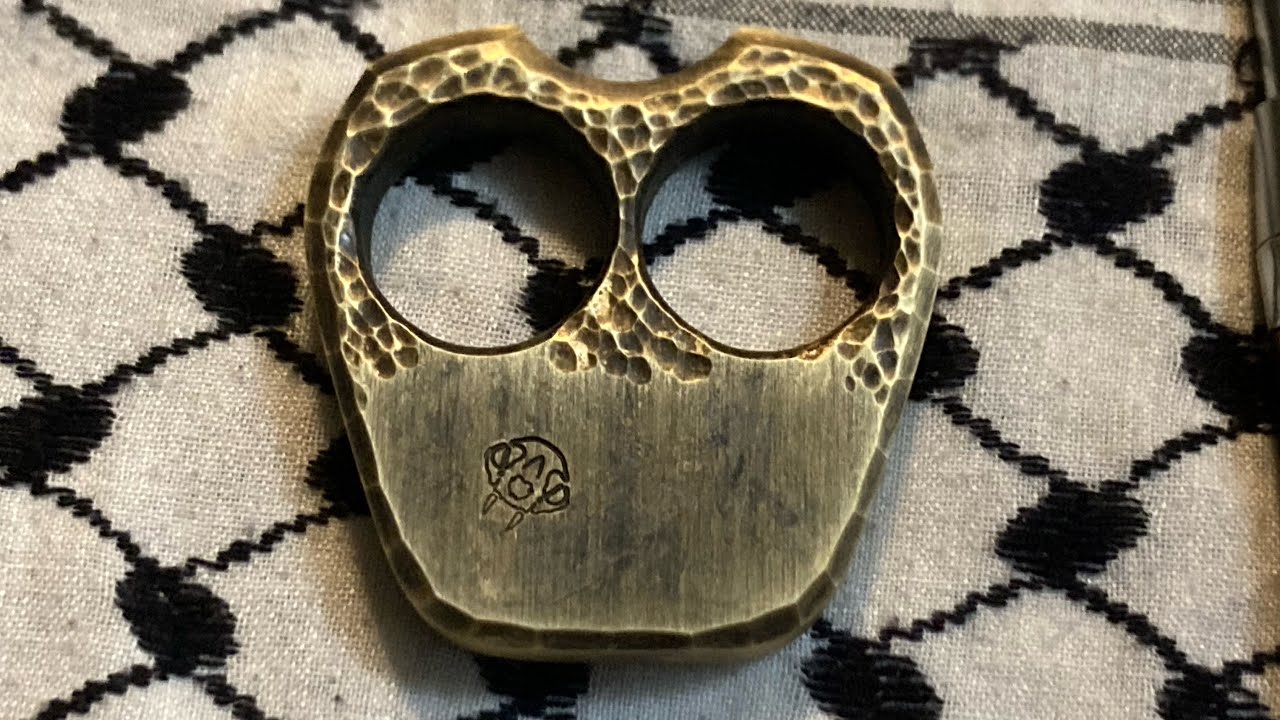 Stray Cat Knives Two Finger Brass Knuckles/Double Finger Knuckle TFK ...