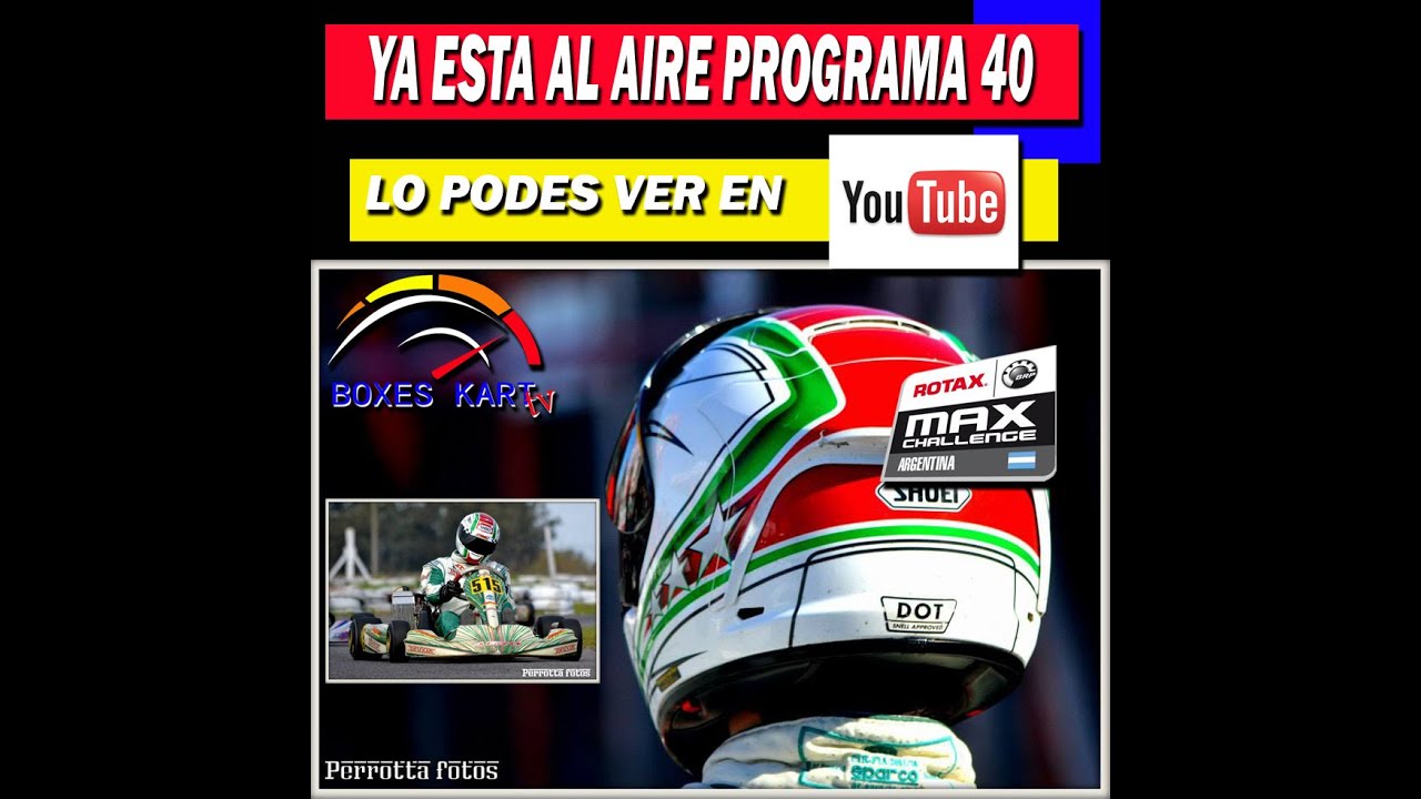 programa 40 boxes kart tv - YouTube