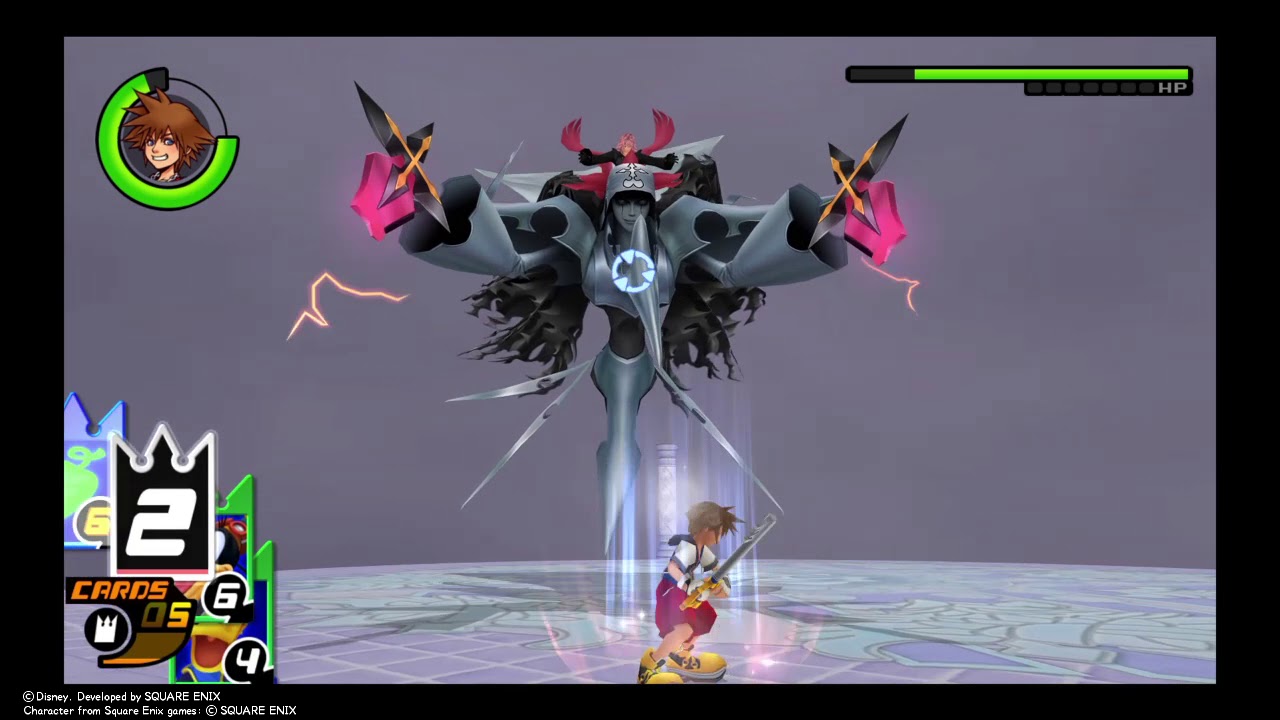 KINGDOM HEARTS - re: chain of memories Marluxia 2nd and final form ...