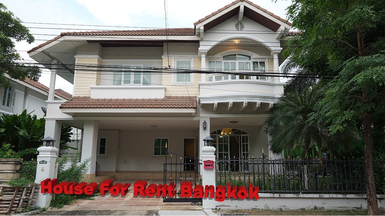 House For Rent Bangkok - YouTube