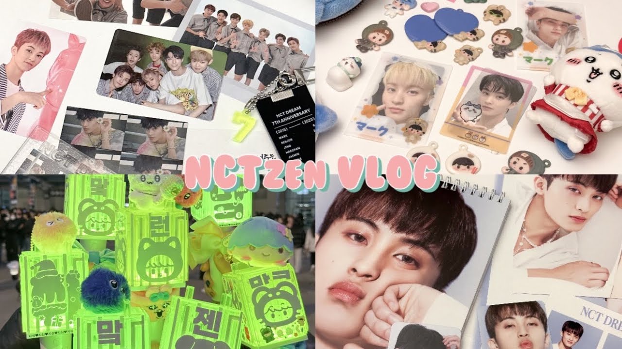 연말 연초 Vlog 크리스마스 랜덤팩 • 비데어폴미 앨범깡 • 엔시티존 • 스페셜 • 빛의시어터 • 엔시티드림 시즌그리팅