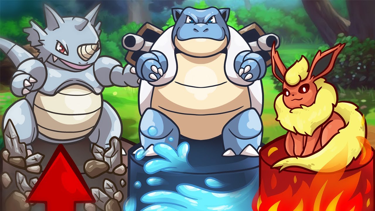 Random Pokemon Types choose our Team for a Battle! - YouTube