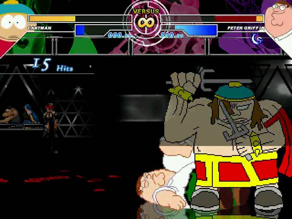 MUGEN: Cartman vs. Peter Griffin - YouTube