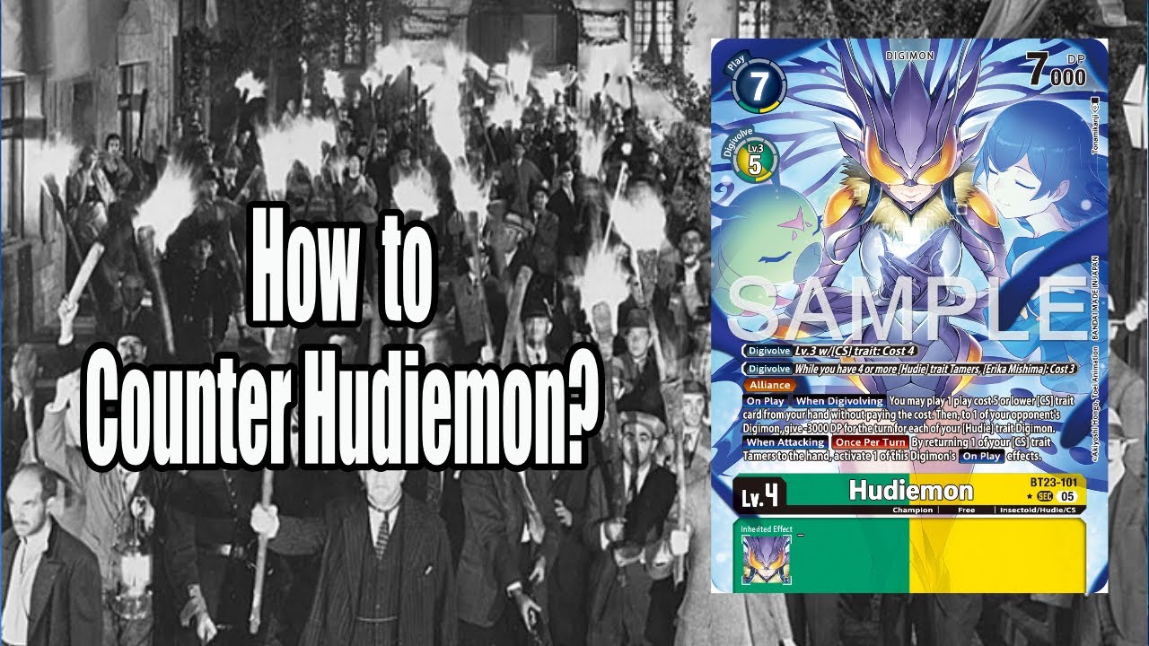 BT-23 Theory Craft ways to Counter Hudiemon deck Hackers Slumber ...