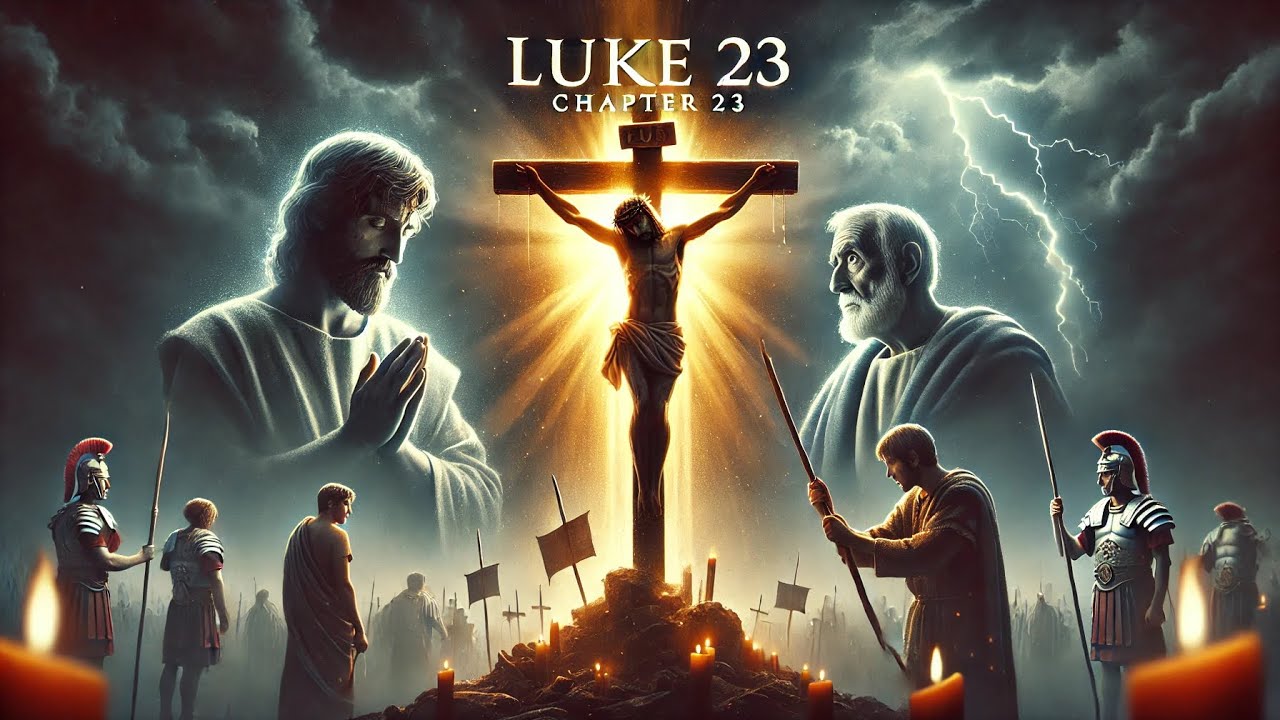 Luke Chapter 23: Jesus Crucified - YouTube