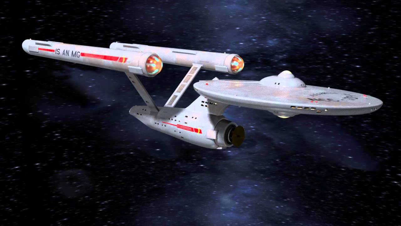 U.S.S Enterprise - 3D Animation - YouTube
