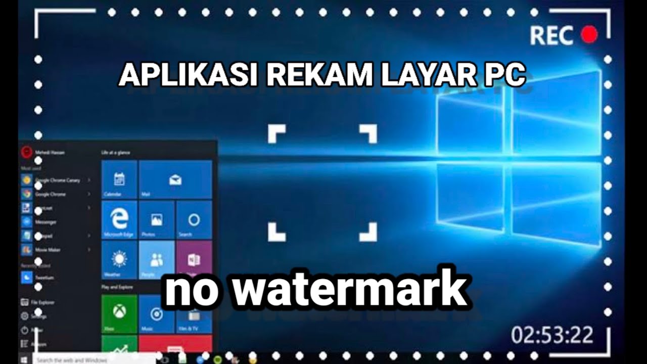 APLIKASI REKAM LAYAR LAPTOP/PC :VSDC - YouTube