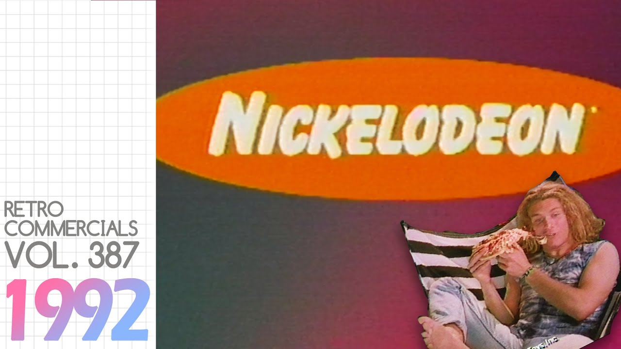 Nickelodeon commercials from 1992 - Retro Commercials Vol 387 - YouTube