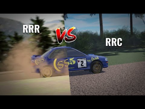 roblox rally racing VS roblox rally championship - YouTube