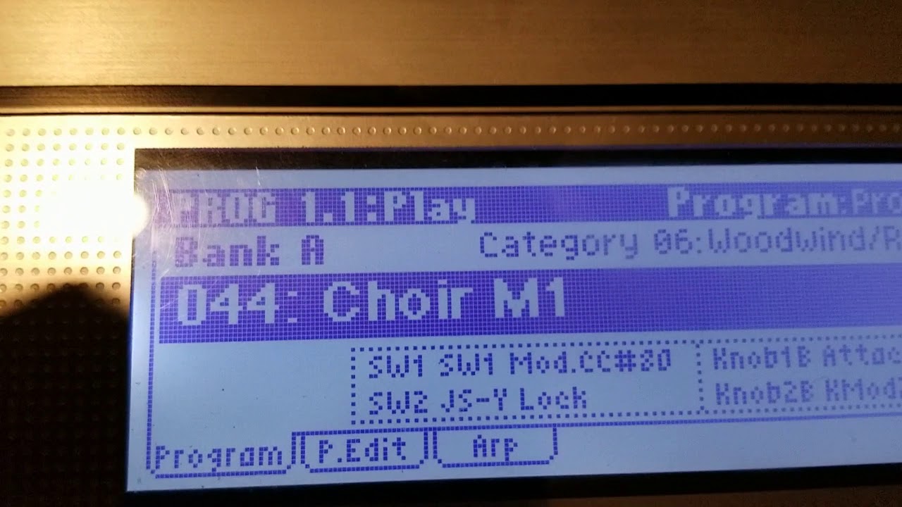 Samples para KORG TRITON LE Y TR - YouTube