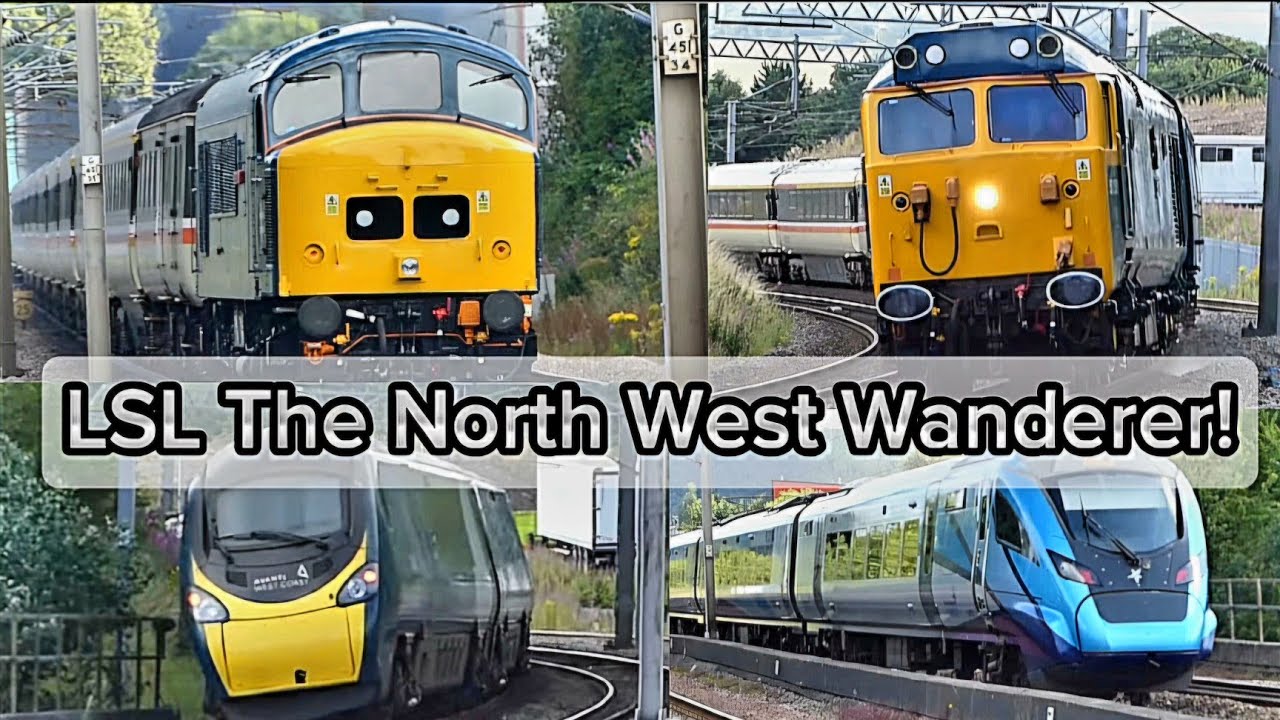 LSL Class 50050 'Fearless' and 45118 The Royal Artilleryman' passing ...