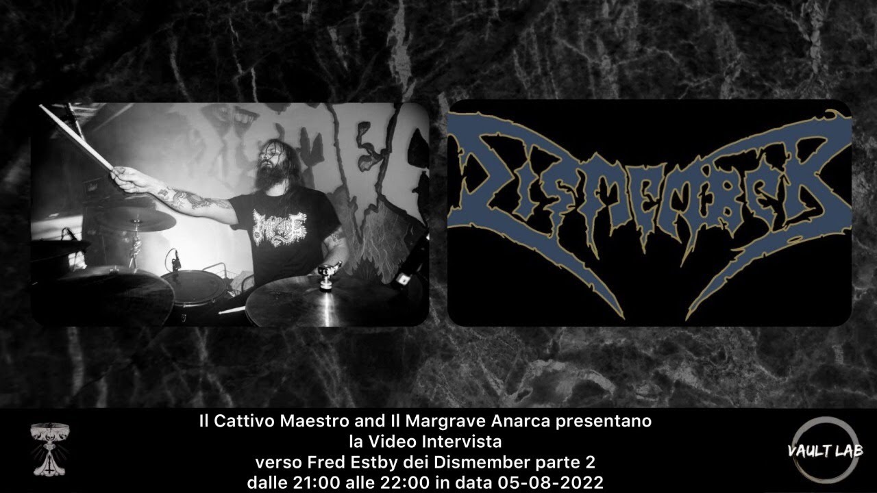 Il Calice Nero Video Intervista verso Fred Estby batterista dei ...