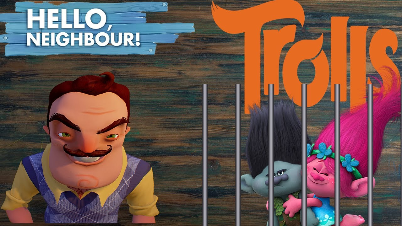 HELLO NEIGHBOUR HAS THE TROLLS DOWN IN HIS BASEMENT - Minecraft ...