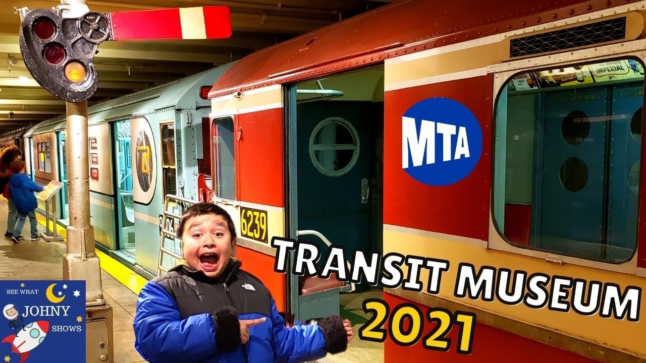 Johny Shows Visits The NYC MTA TRANSIT MUSEUM & MUSEUM Store With MTA ...