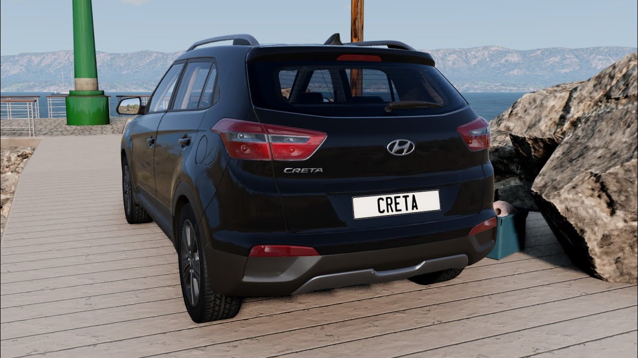 BeamNG Drive | Hyundai Creta | Realistic Freeroam Driving - YouTube