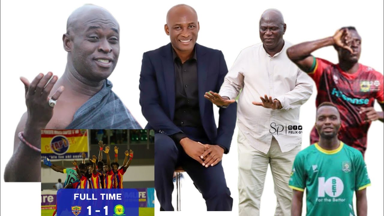 V4: HEARTS 1-1 NSUATREMAN..OGUM SHOULD TRY KWAME POKU & ISAAC MINTA ...