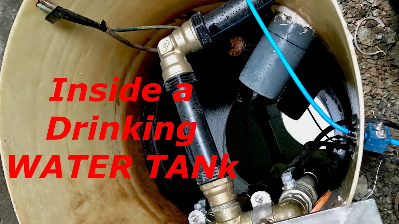 Filming inside a drinking water tank with GoPro (Hero 4 Silver) - YouTube