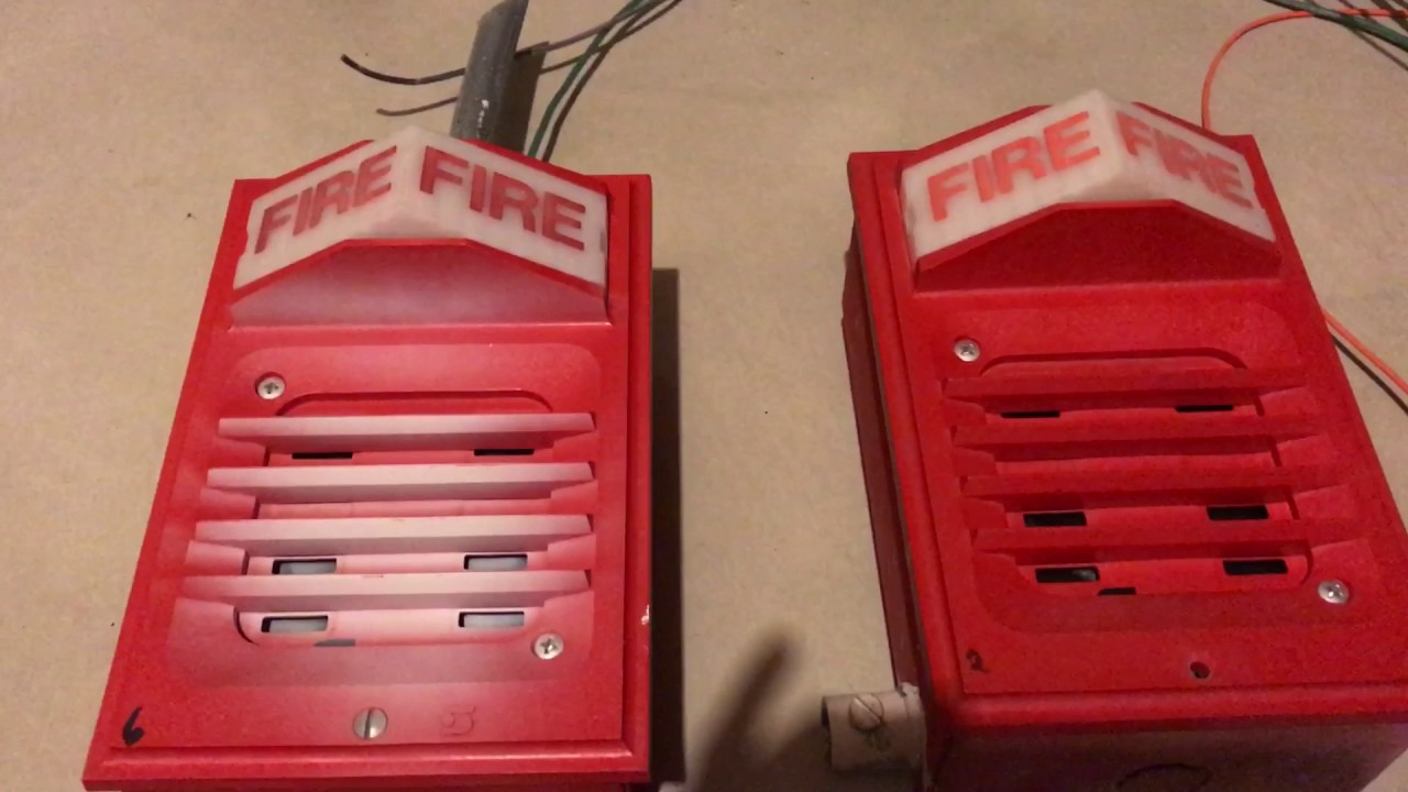 Fire Alarms I Got From the Abandoned Elementary School In My Town - YouTube