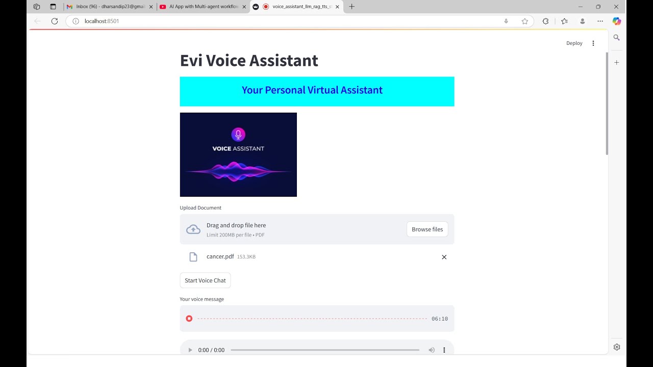AI Voice Assistant App with Llama3, RAG, STT and TTS for Real Time ...