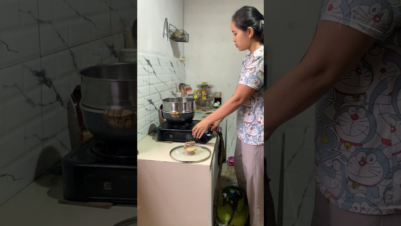 Bikin nuget ayam home made #food #cooking - YouTube
