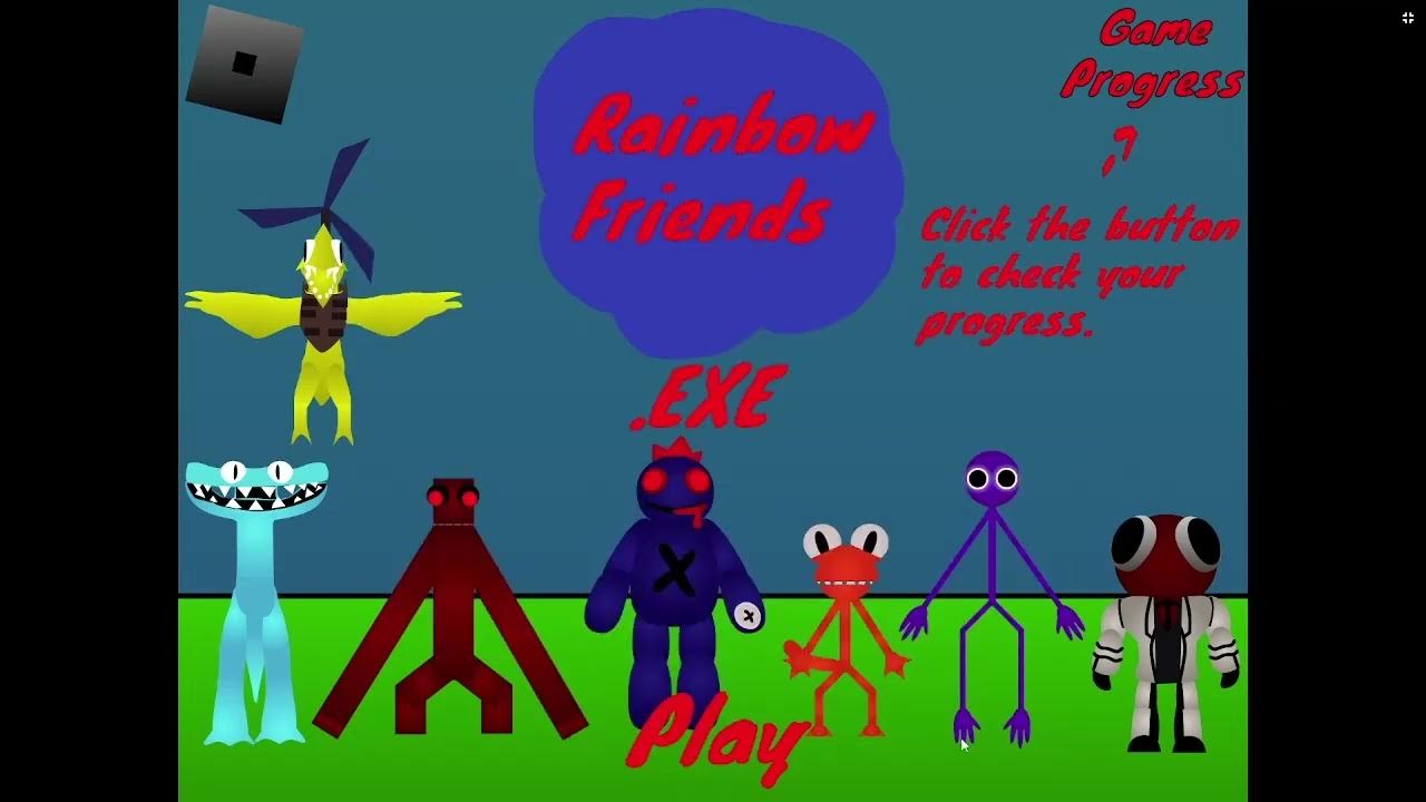 Rainbow Friends EXE Creator's Gameplay - YouTube
