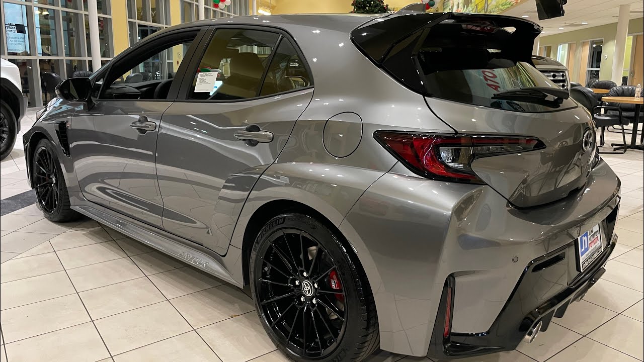 2025 Toyota GR Corolla 300 horsepower All Wheel Drive 1.6L 3 Cyl ...