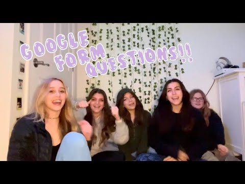 Google Form Questions with Da Girls!! - YouTube