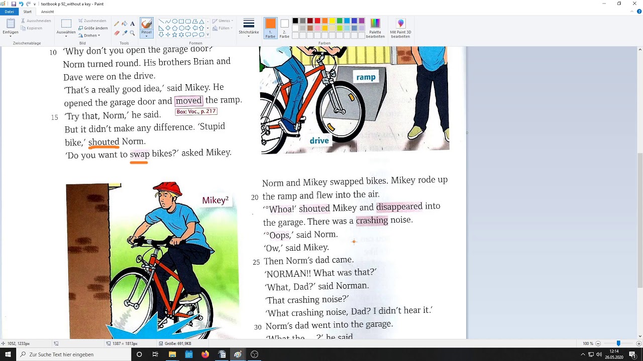Reading a text together - YouTube