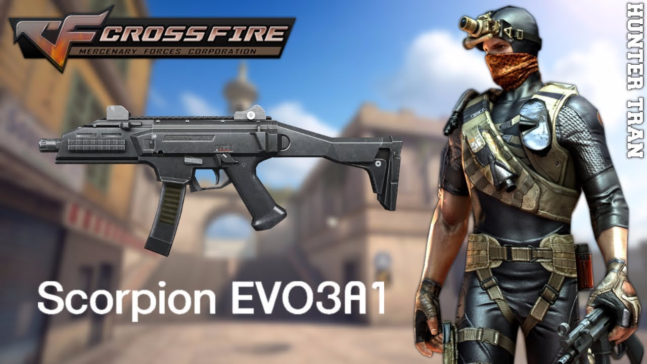 CrossFire VN 2.0 - Scorpion EVO3A1 [FFA Gameplay] - YouTube